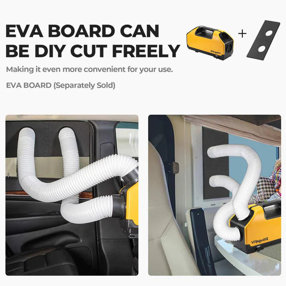 Bouge RV 200W Portable Solar Panel&Power Station with Air Conditioner ...