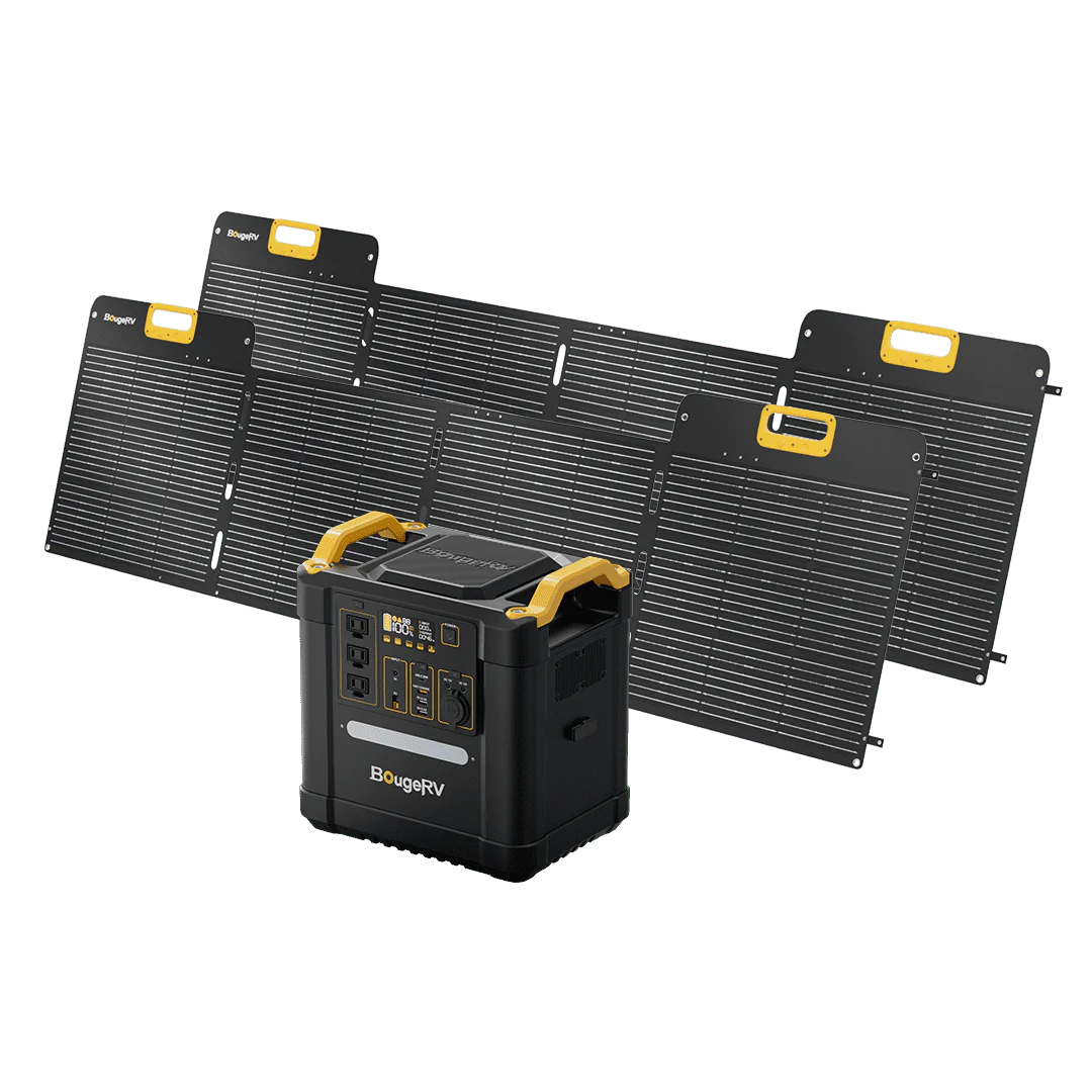 BougeRV LiFePO4 Solar Generator Fort 1500 — The Home Upgrade