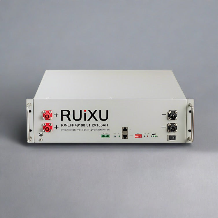 Ruixu 51.2V 100Ah Server Rack-Mounted LiFePO4 Battery - 5.12kWh (RX-LF ...