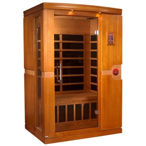 Dynamic Sauna "Venice" 2-Person Low EMF Far Infrared Indoor Sauna (DYN ...